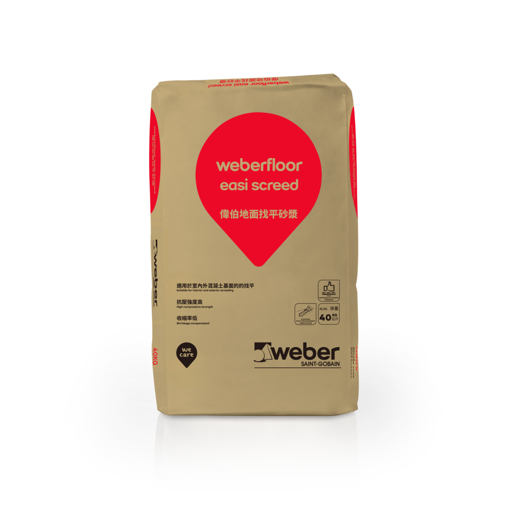 weberfloor easi screed : Screeding > Flooring | Saint-Gobain Weber Hong ...